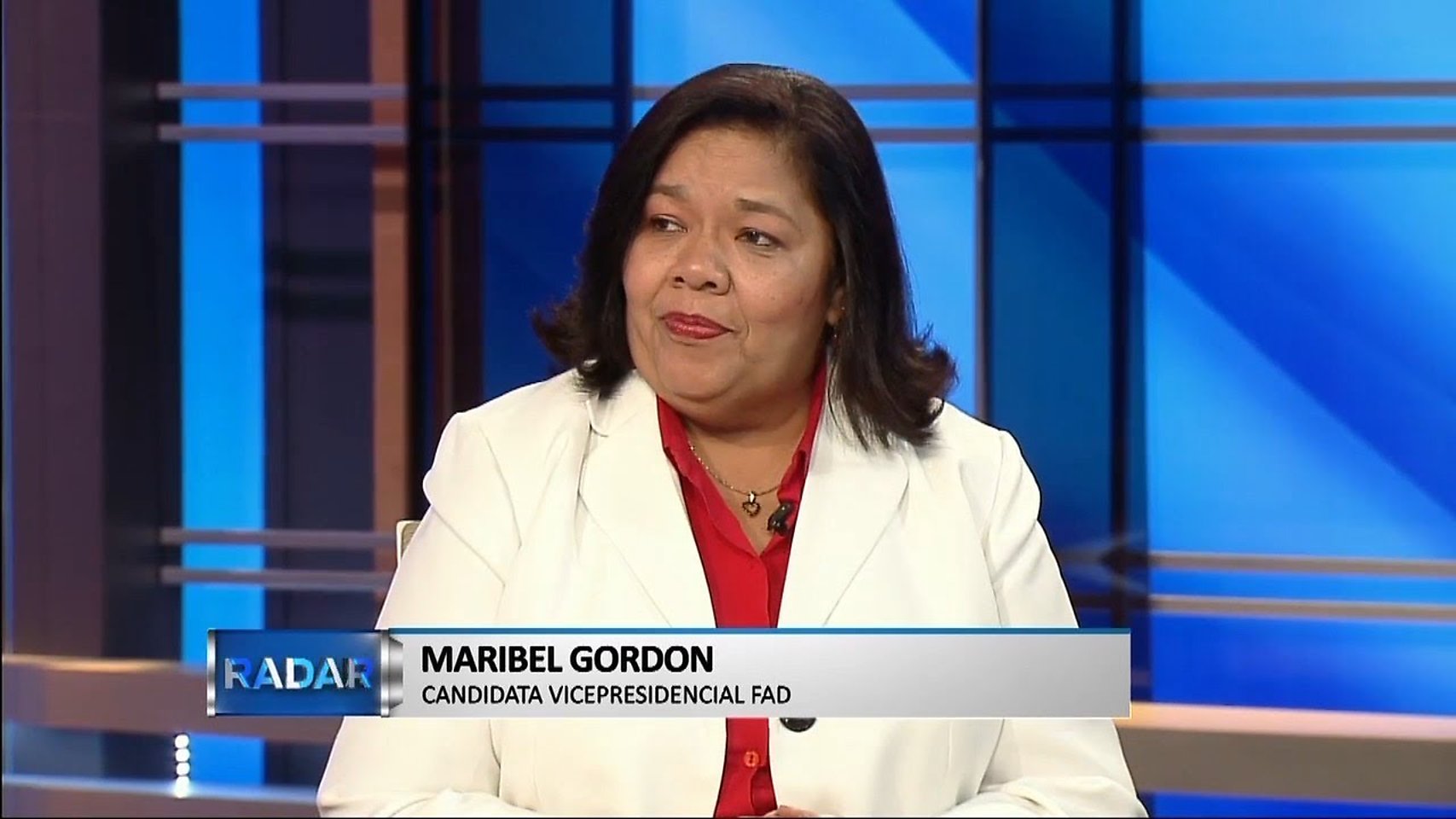 Maribel Gordón arranca el segundo Debate Presidencial a celebrarse en David, Chiriquí